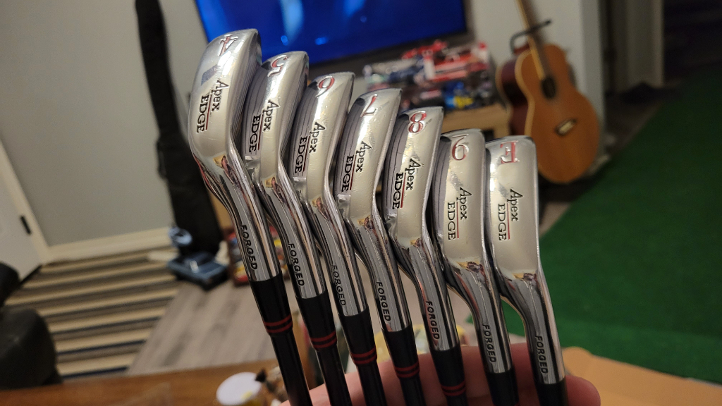 Hogan Apex Edge Pros, standing in the corner - Classic Golf And Golfers ...