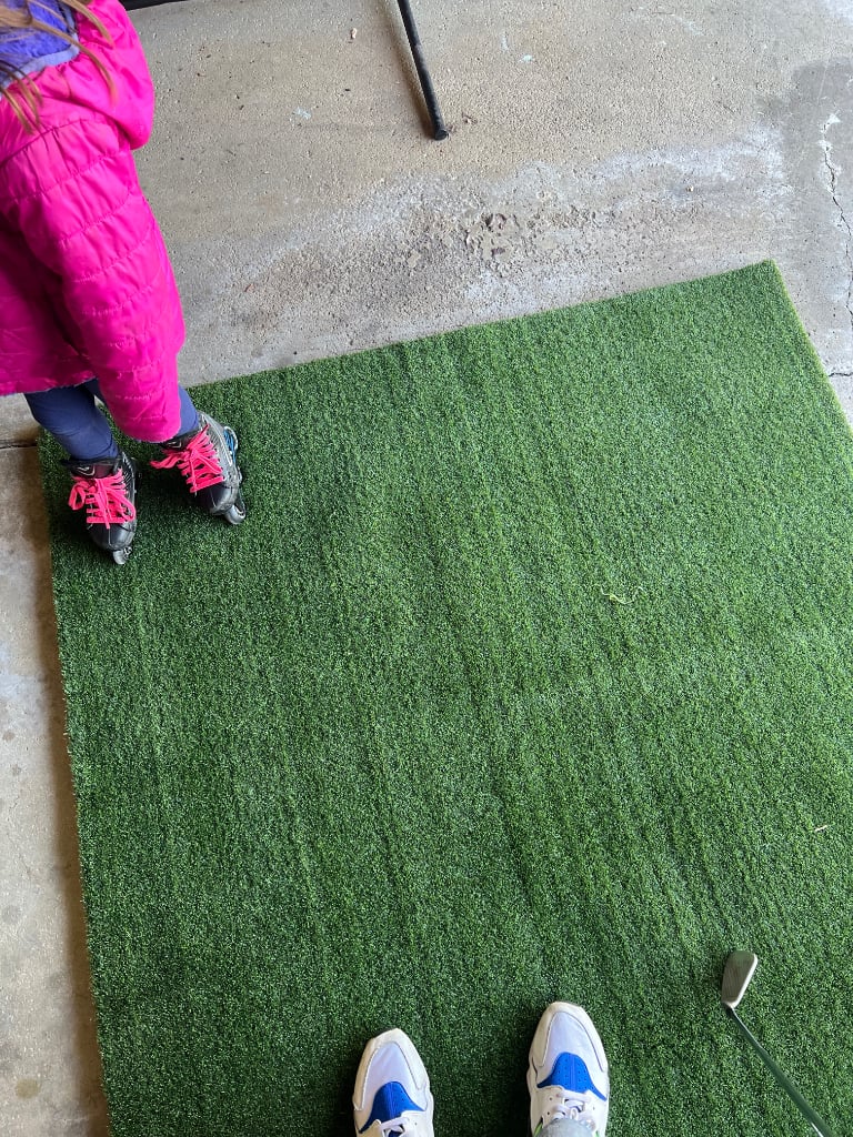 USA Turf Pros Matzilla Wood Tee Mat - Simulators - GolfWRX
