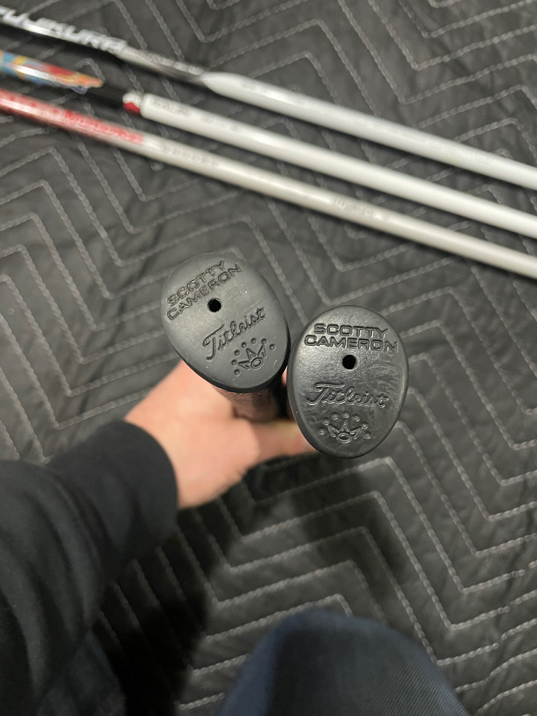 Do you have a thing for white shafts? And Scotty Matador grips. - For ...