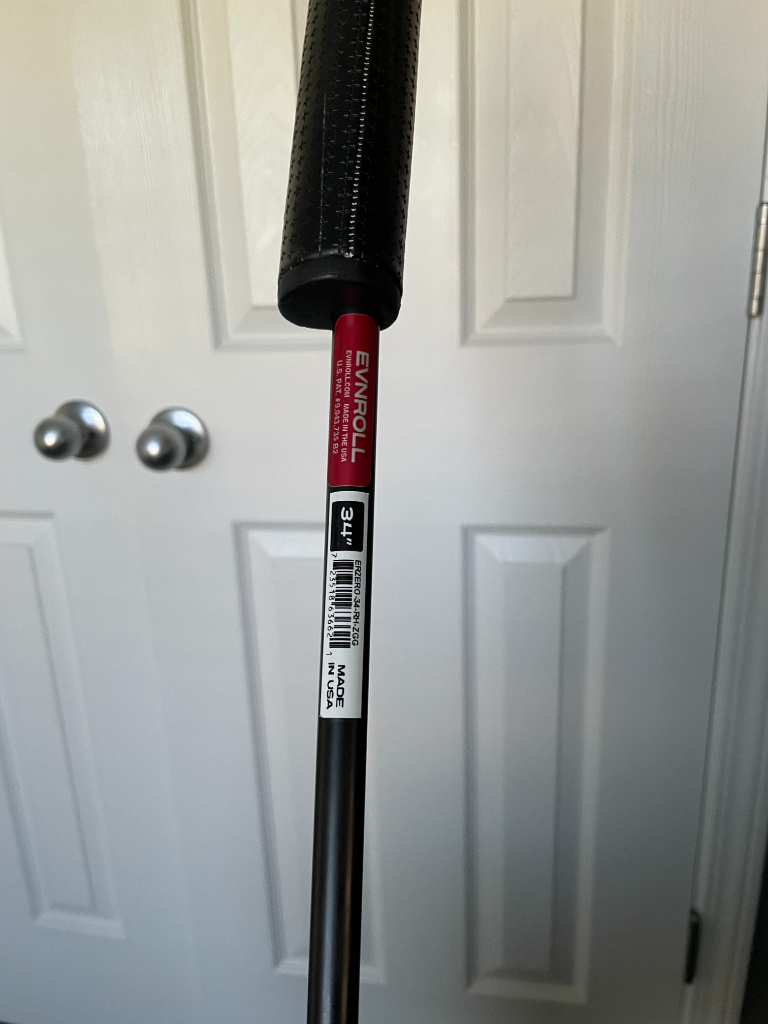 Evenroll ERZ Zero putter 34 inch. Sold - For Sale Archive-For Feedback ...