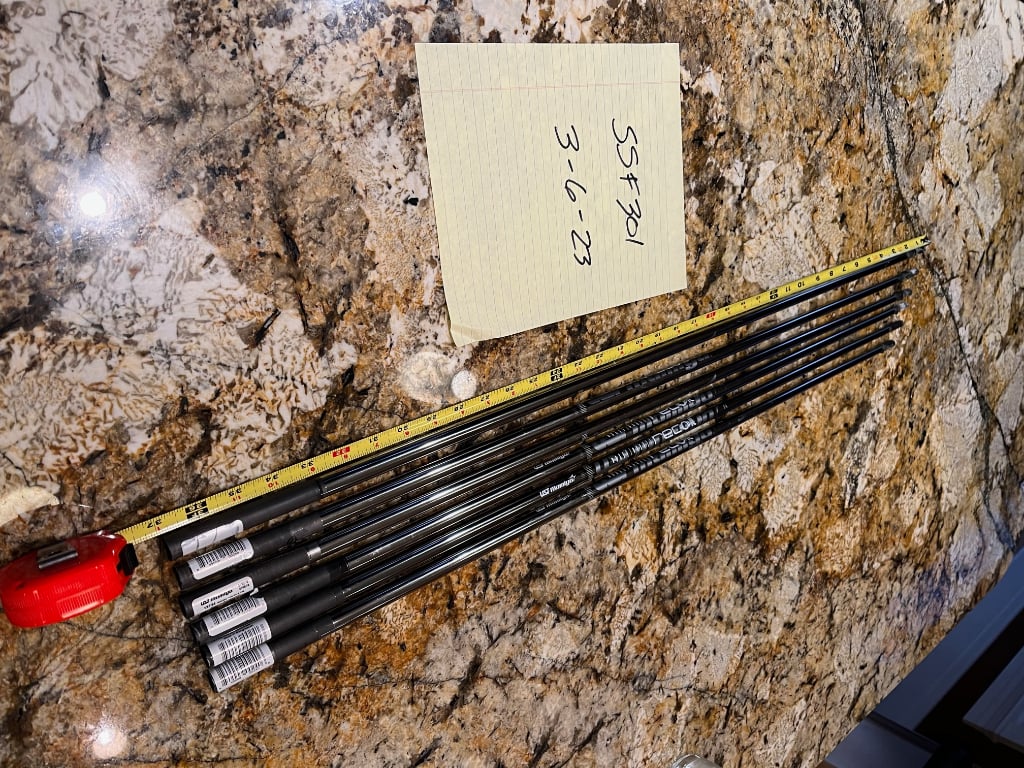 UST Recoil 110 F4 Iron shafts - For Sale Archive-For Feedback Reference ...