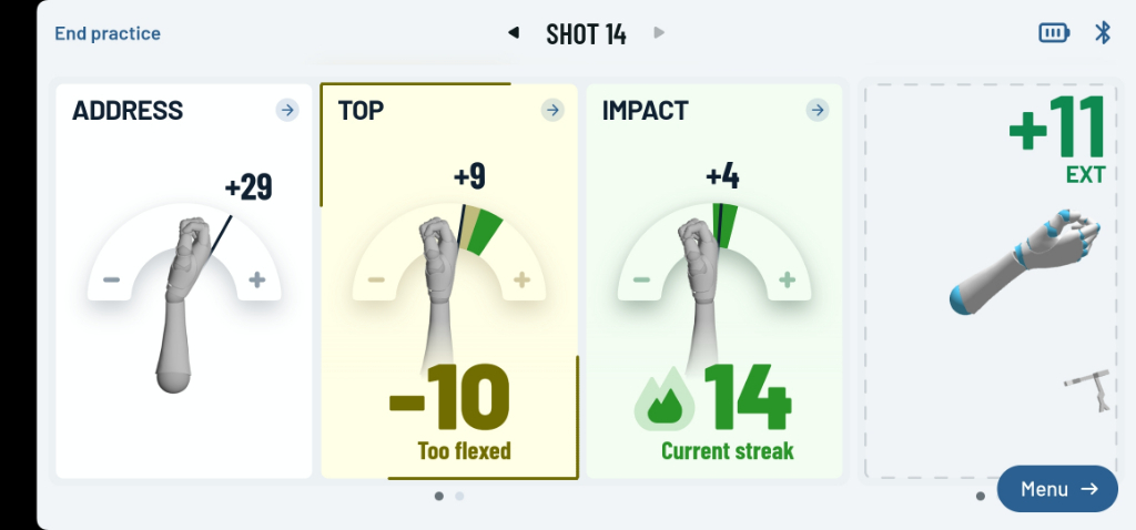 My Hackmotion results backswing changes - Instruction & Academy - GolfWRX