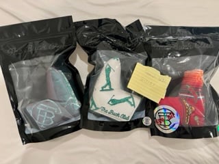 Cleveland Wedges; Srixon 745 Irons; TBC COTM Blade headcovers; Kraken ...