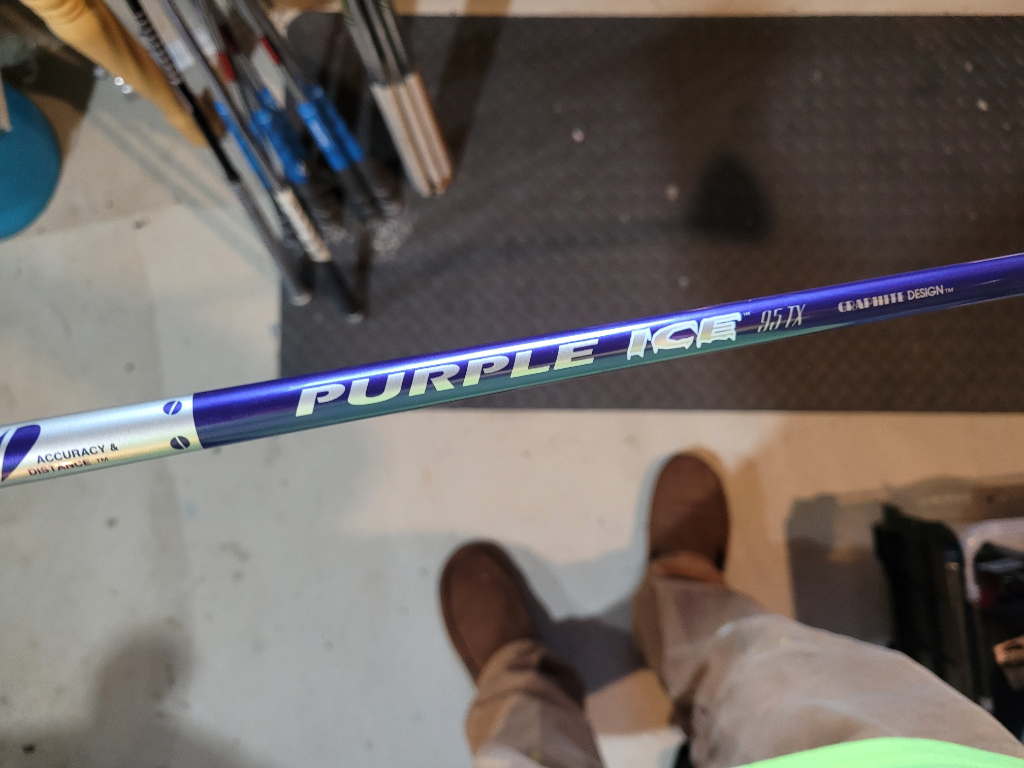 New Taylormade Stealth 3hl Graphite Design Purple Ice 95TX $300 OBO ...