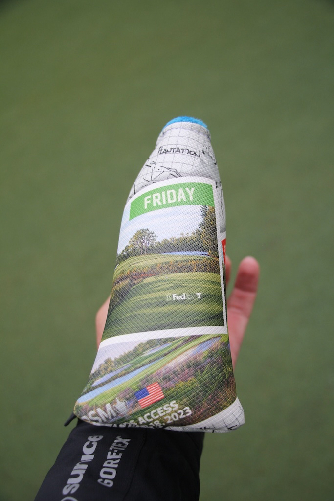 Custom Swag putter & cover - 2023 RSM Classic - Tour and Pre-Release ...