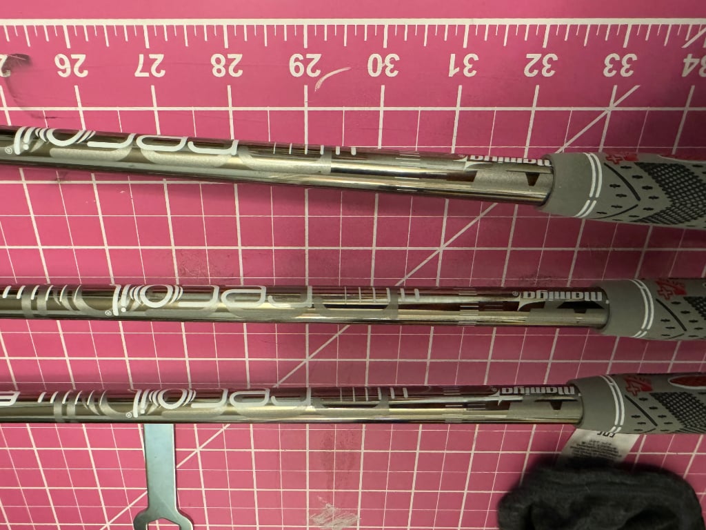 fitter cup shafts at butt end - WRX Club Techs - GolfWRX