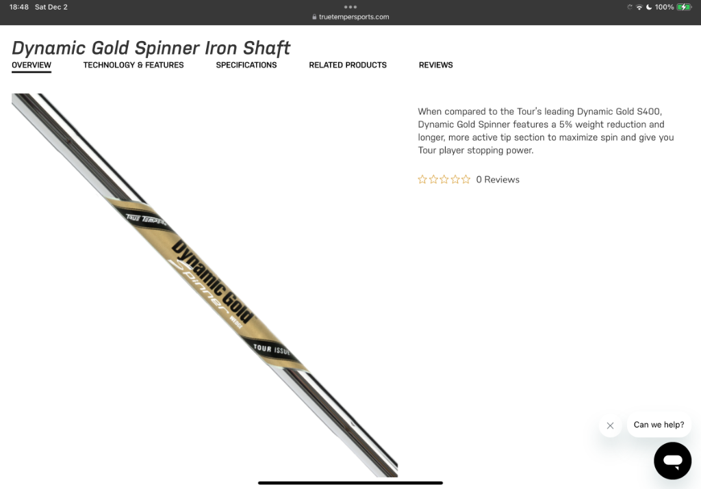 Just ordered 3 MMT 125tx PW shafts instead of scoring wedge shaft - WRX ...