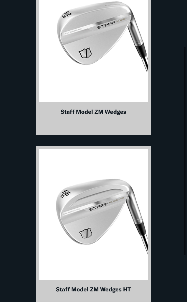 Wilson 2024 new staff blade/cb, dynapower forged, staff wedges, staff ...