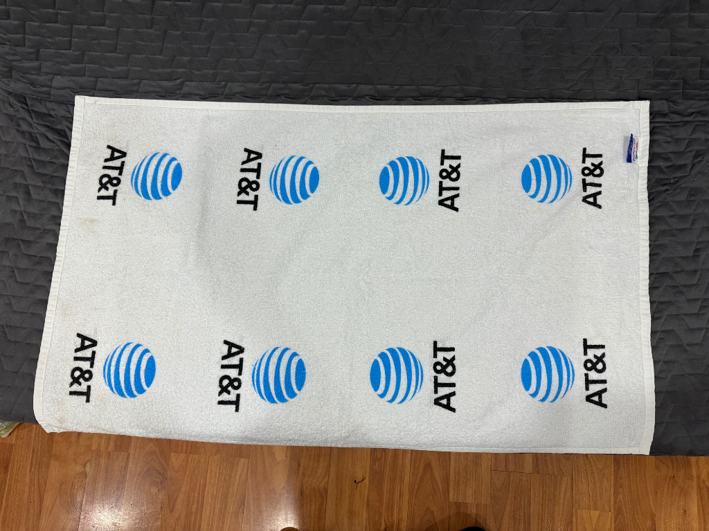 (4) Golf Towels—-NetJets, RBC, AT&T - For Sale Archive-For Feedback ...