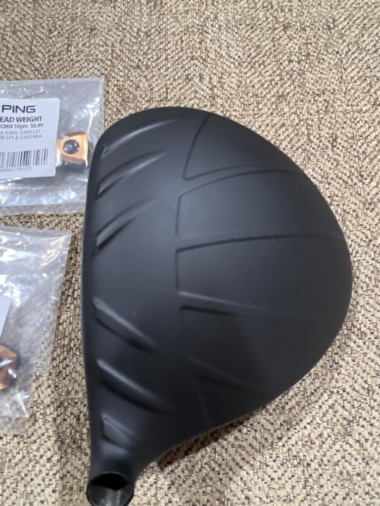 Ping G400 Max Head and weights - For Sale Archive-For Feedback ...