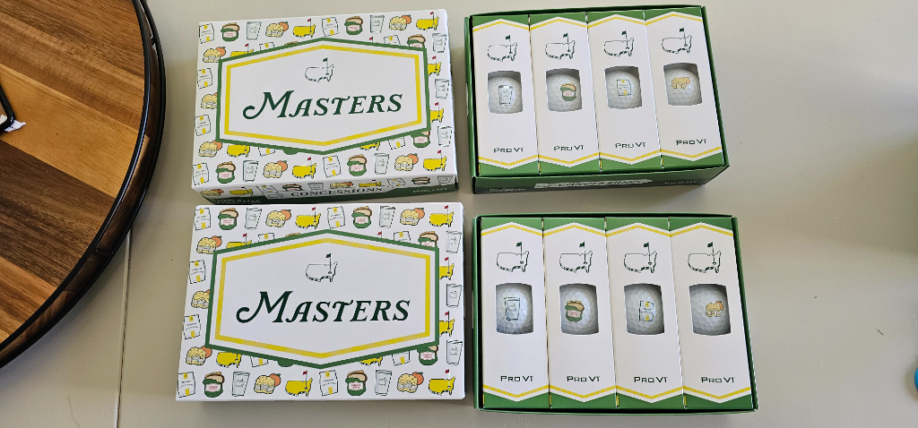 Masters Exclusive "Concession Stand" ProV1's - For Sale Archive-For ...