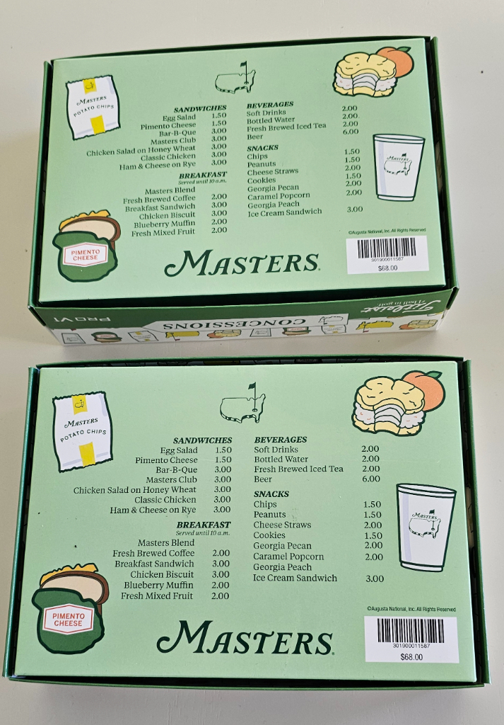 Masters Exclusive "Concession Stand" ProV1's - For Sale Archive-For ...