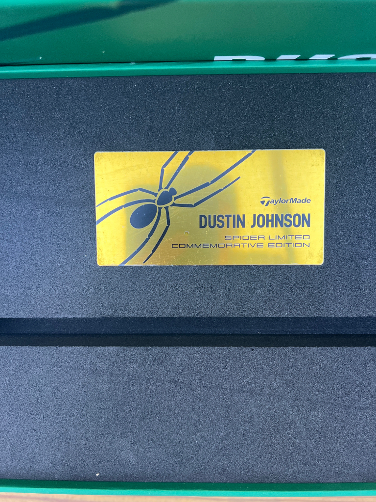 Price Drop***Dustin Johnson Masters limited edition Taylormade Spider ...