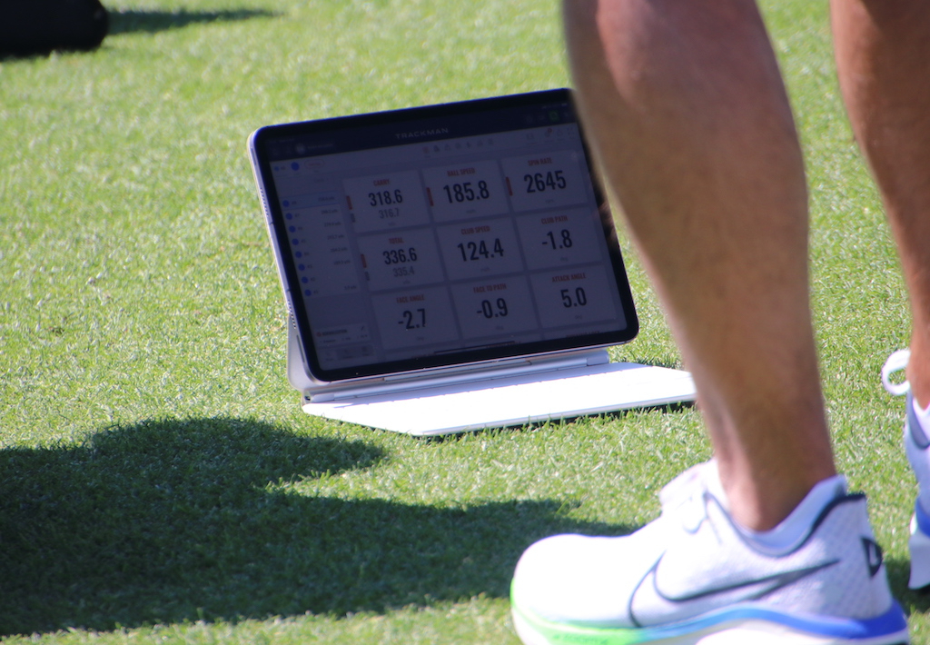 Rory McIlroy's Trackman numbers w/ driver on the range – 2024 Valero ...