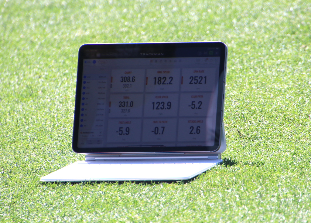 Rory McIlroy's Trackman numbers w/ driver on the range – 2024 Valero ...