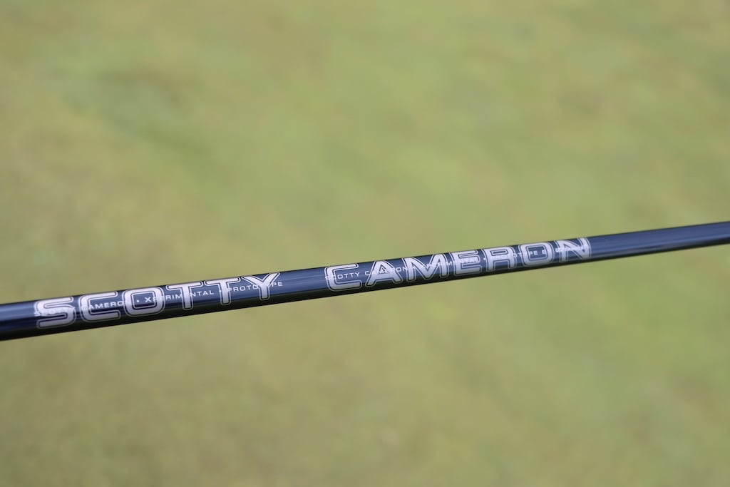 Scotty Cameron experimental putter shaft by UST - 2024 PGA Championship ...