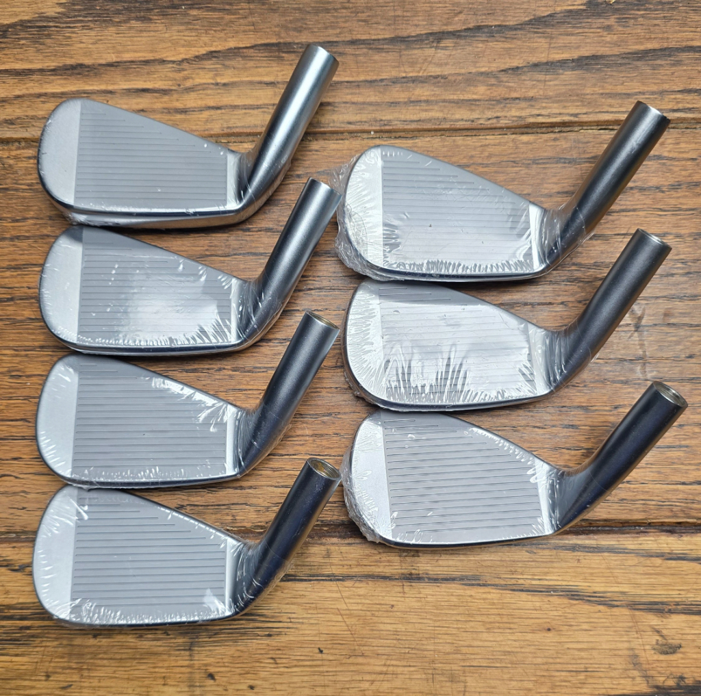 NEW Edel SLS-01 Forged Single Length Iron Heads 6-PW+GW+SW (7 heads ...