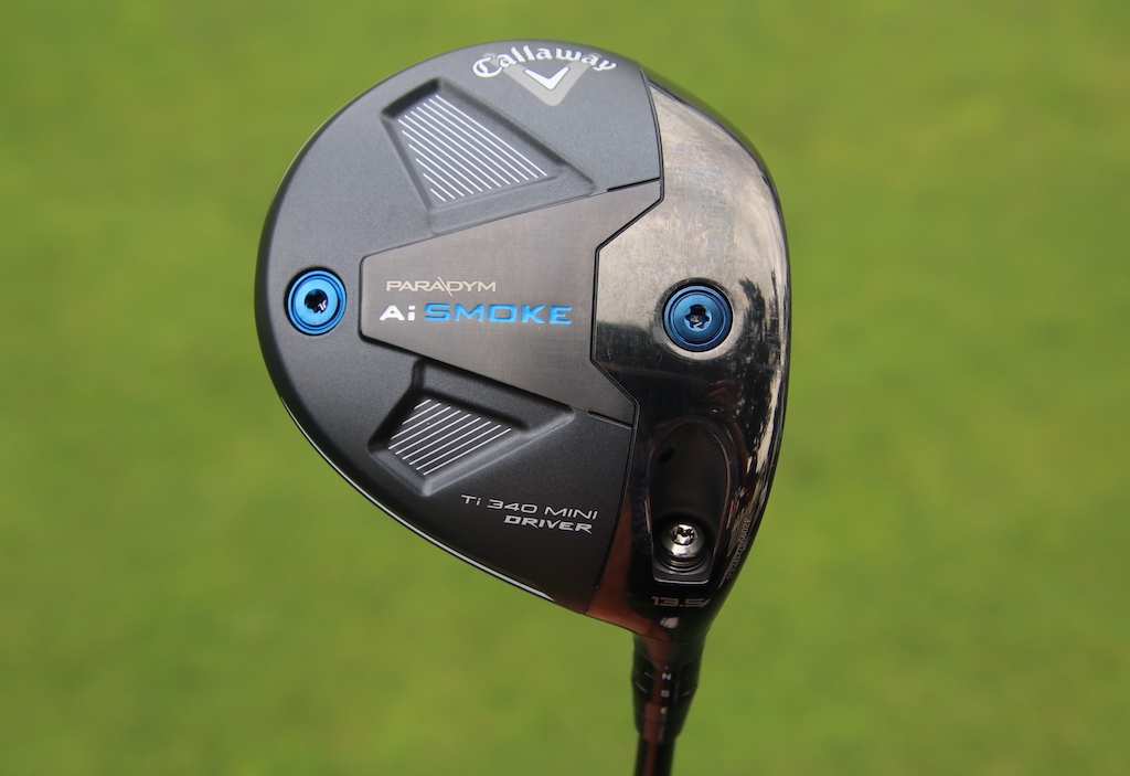 Nicolai Hojgaard testing Callaway's new Ti 340 mini driver – 2024 ...