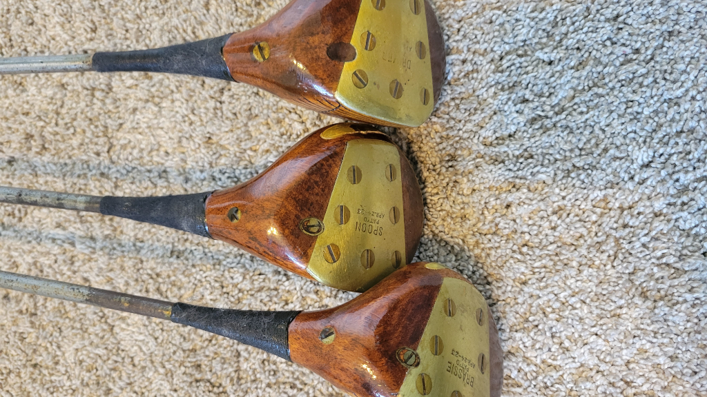 Crawford McGregor and Canby, Driver, Spoon, Brassie Proto Types ...