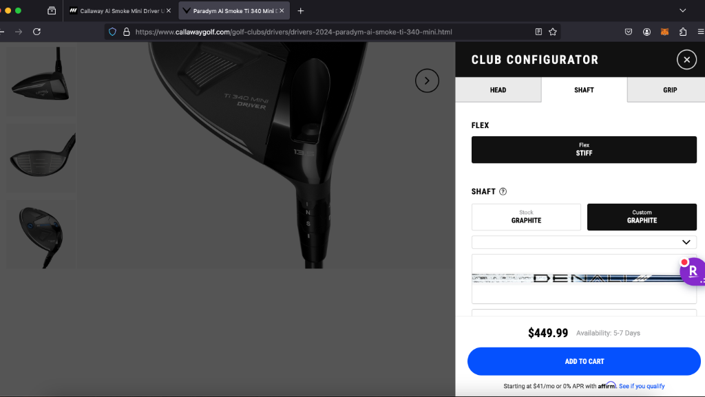 Callaway Ai Smoke Mini Driver Up for Preorder - Equipment - GolfWRX