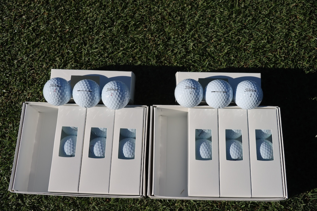 New Titleist ProV & ProV1 golf balls - 2024 Shriners Children's Open ...