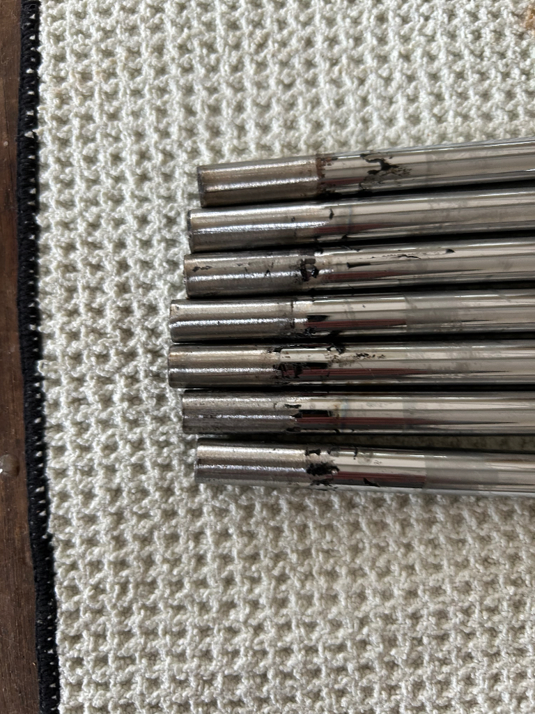 SOLD - FS Ping AWT shafts stiff flex 5-U - For Sale Archive-For ...