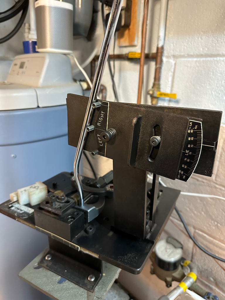 Mitchell Putter Loft/Lie Bending Machine - For Sale Archive-For ...