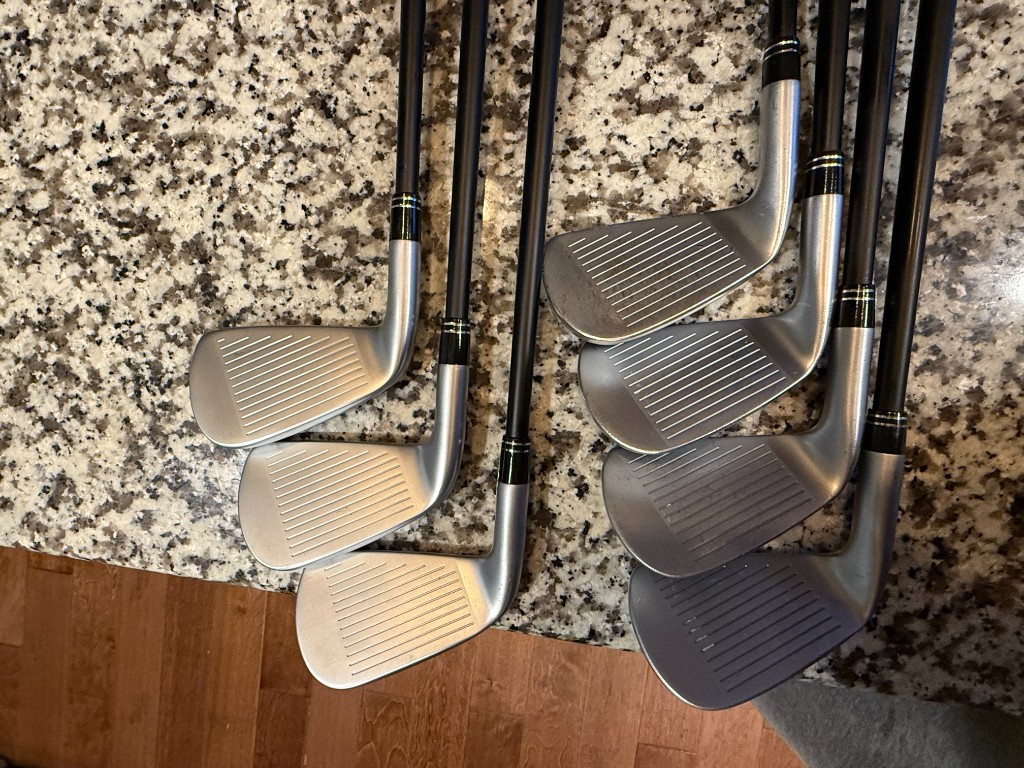 🔥🔥 PRICE DROP! AVODA ONE LENGTH IRONS 4-PW AXIOM GRAPHITE SHAFT UPGRADE ...