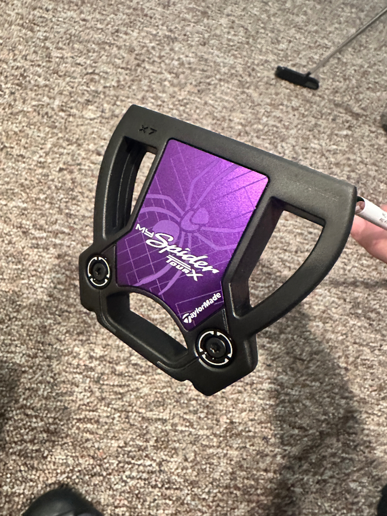 Taylormade My Spider Tour X 35” Purple and Gold Aluminum Insert - For ...