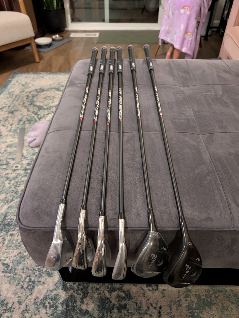Golfworks Budget Graphite Iron Shafts: Mitsu Kuro Kage vs Maltby MPF vs ...