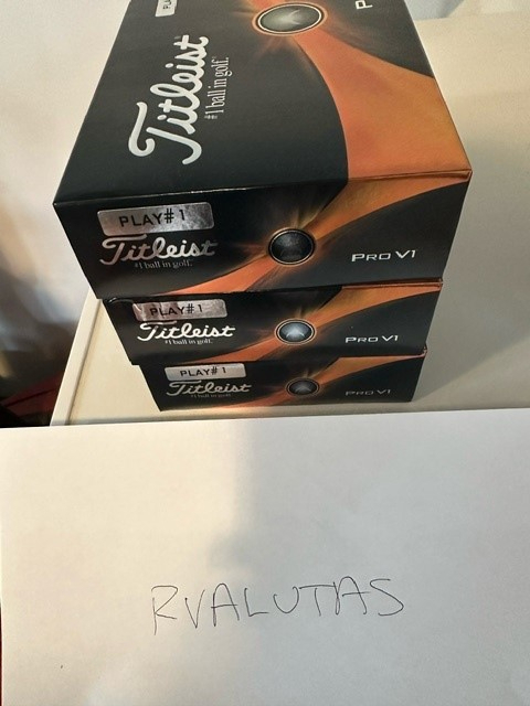 NEW Titleist Pro V1 Boxes $OLD - For Sale Archive-For Feedback ...