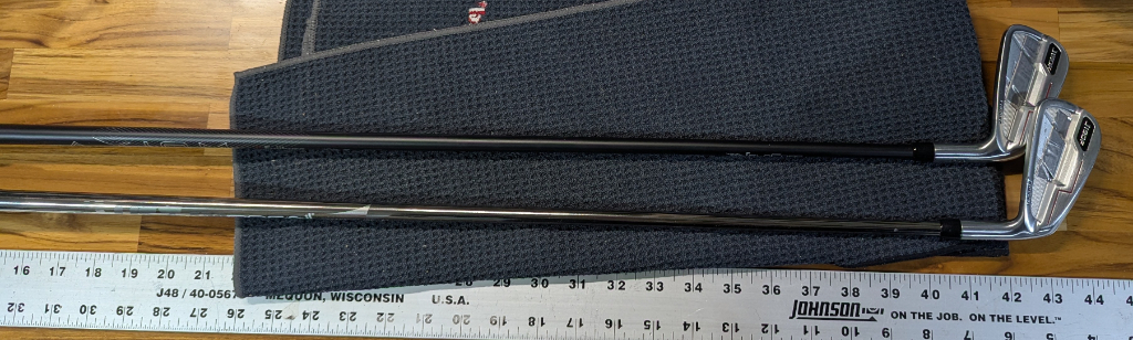 2 6iron demo clubs Axiom 105S and Recoil 120S Proto - For Sale Archive ...