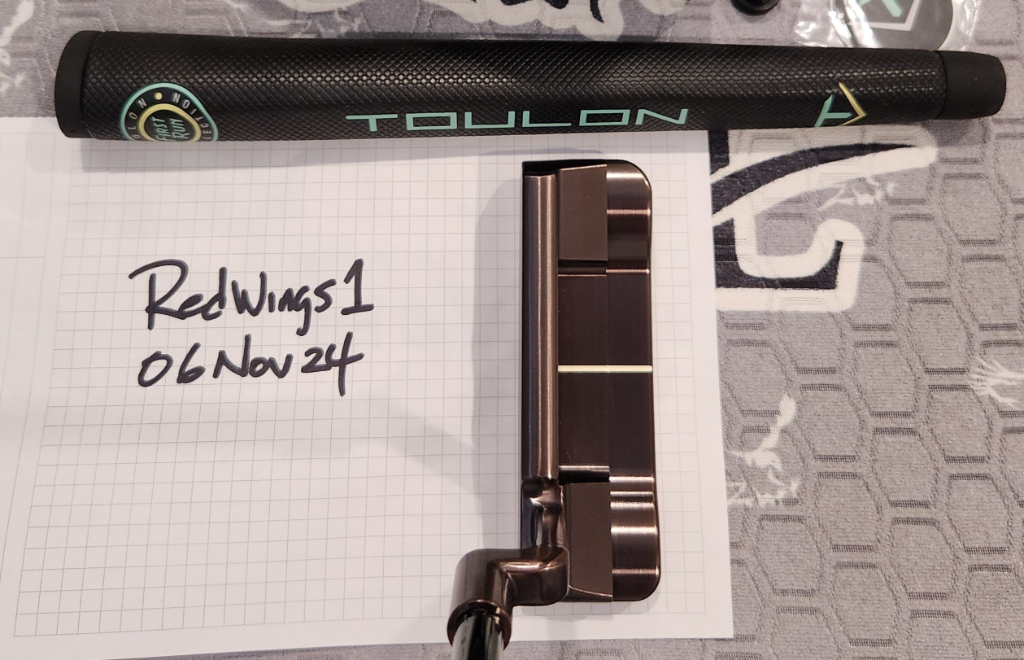Toulon First Run 2024 NYC blade putter, Toulon Garage Le Mans milled ...