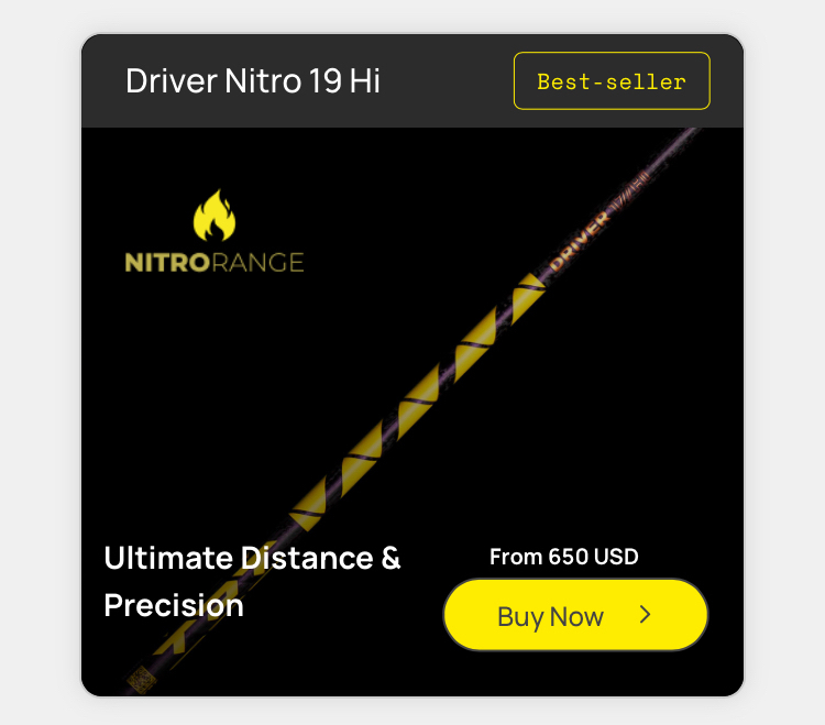 APPLY NOW: TPT Golf Nitro and Power Range Shaft Member Testing | 5 ...