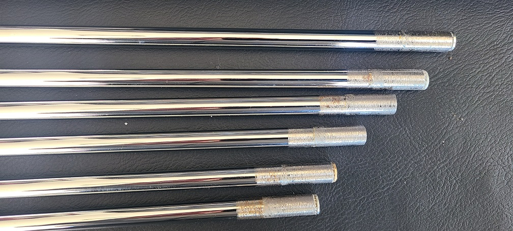 FS: Project X Rifle 105 5.5 Tour Flighted 5-PW iron shaft pulls ...