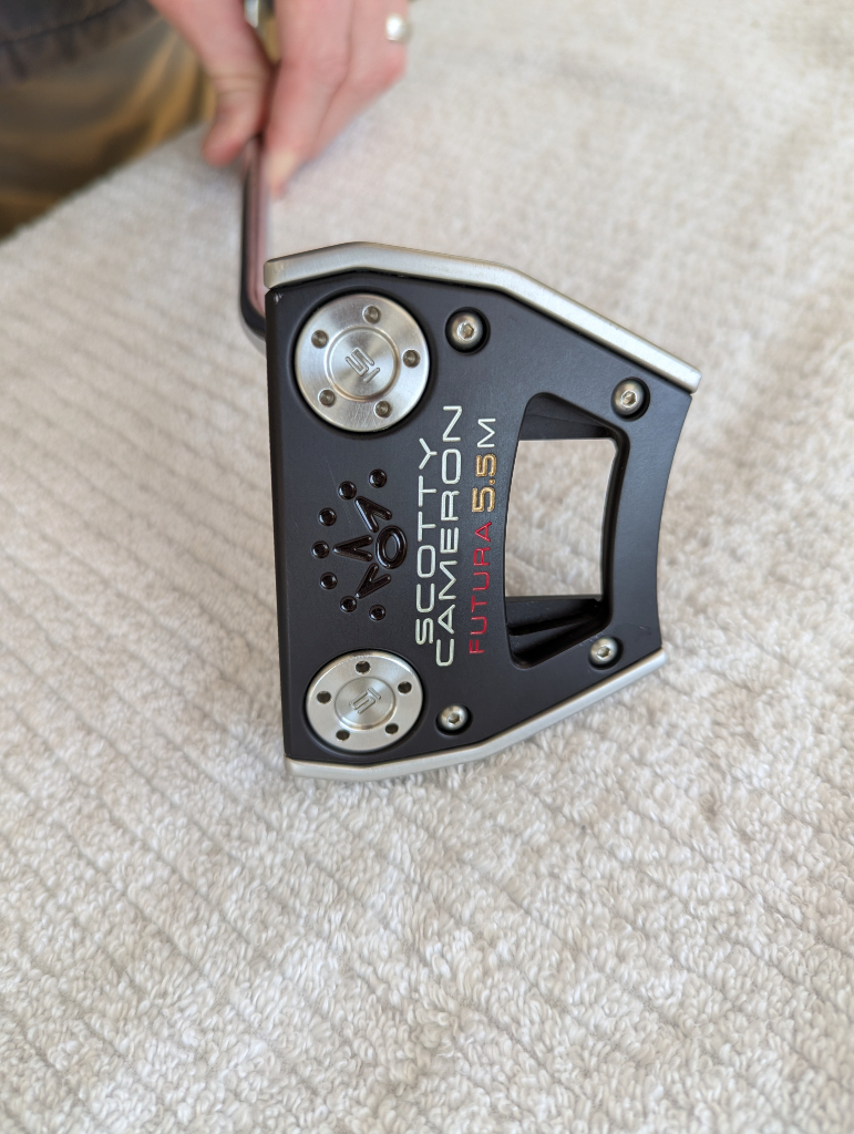 Paradym 10.5 Head, Scotty and Evnroll Putters, Cally/Titleist Stiff ...