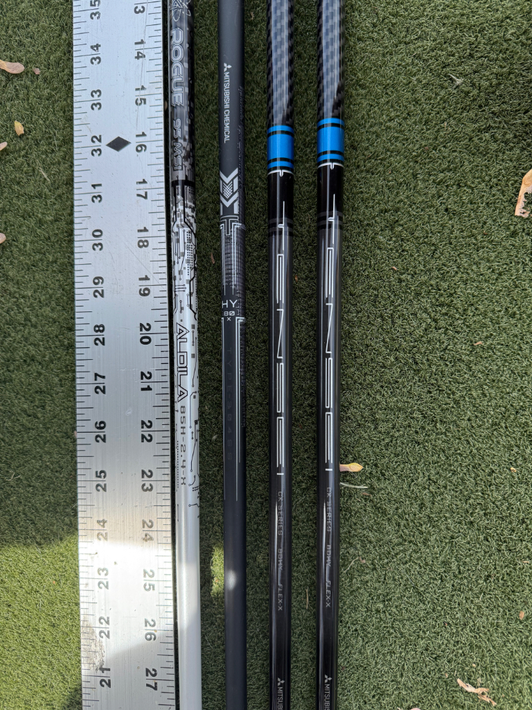 Tensei 1k Pro Blue 60TX, DG 120 X100, hybrid shafts - For Sale Archive ...