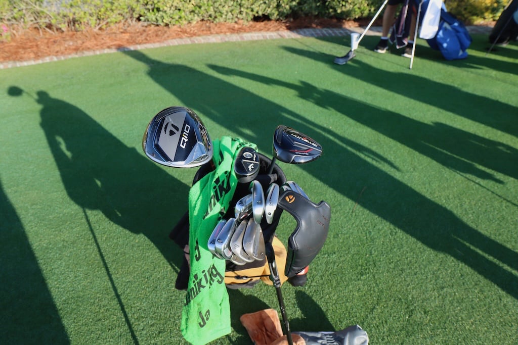 Danny Stout (Michael Kim's caddy) - WITB - 2025 RBC Heritage - Pro ...