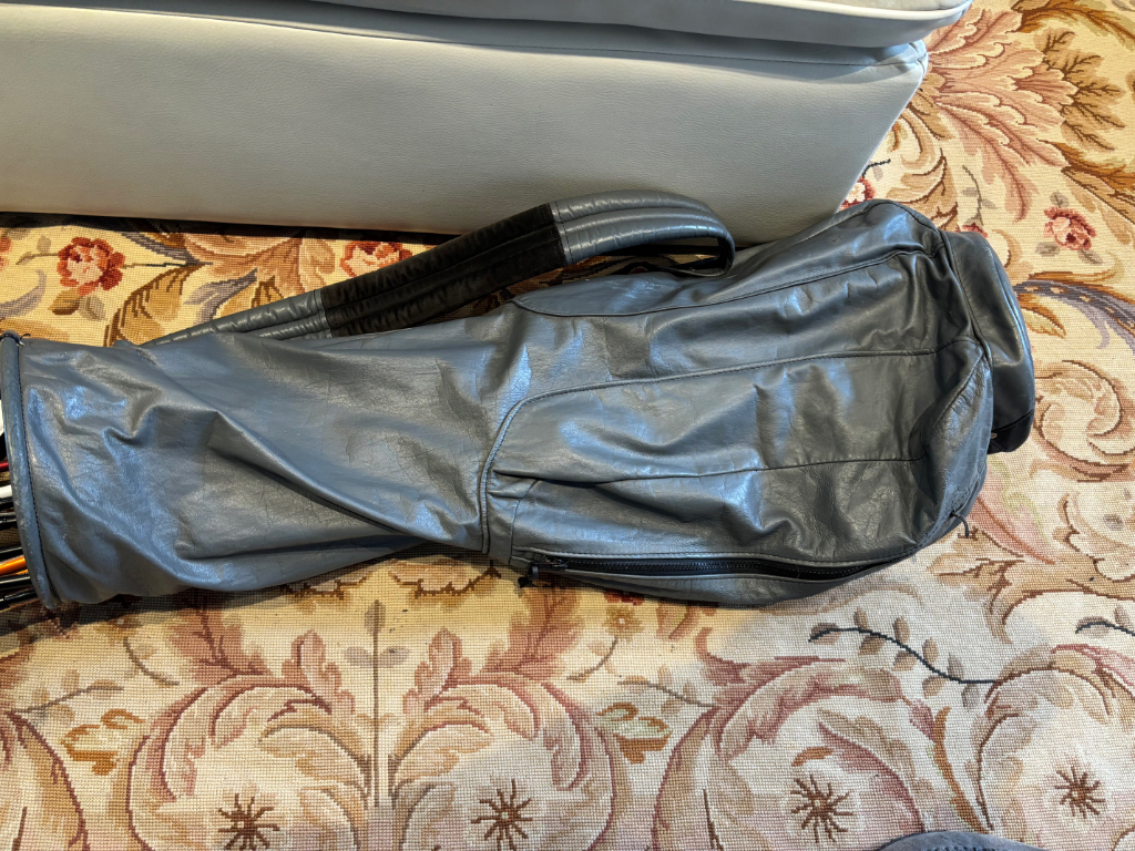Old school leather Mackenzie golf bag - For Sale Archive-For Feedback ...