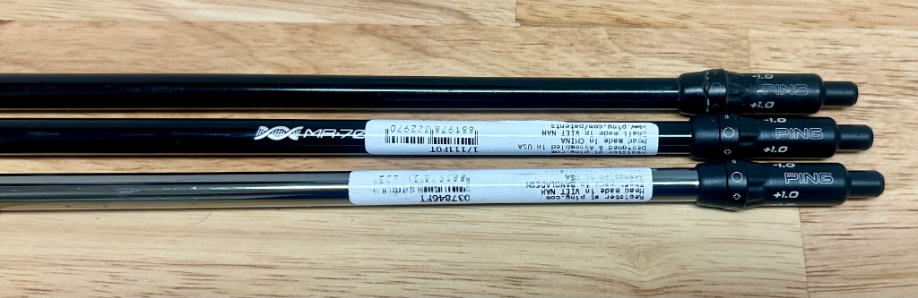 Golfworks shaft extractor, Ping icrossover 3i, Ping Driver and FW ...