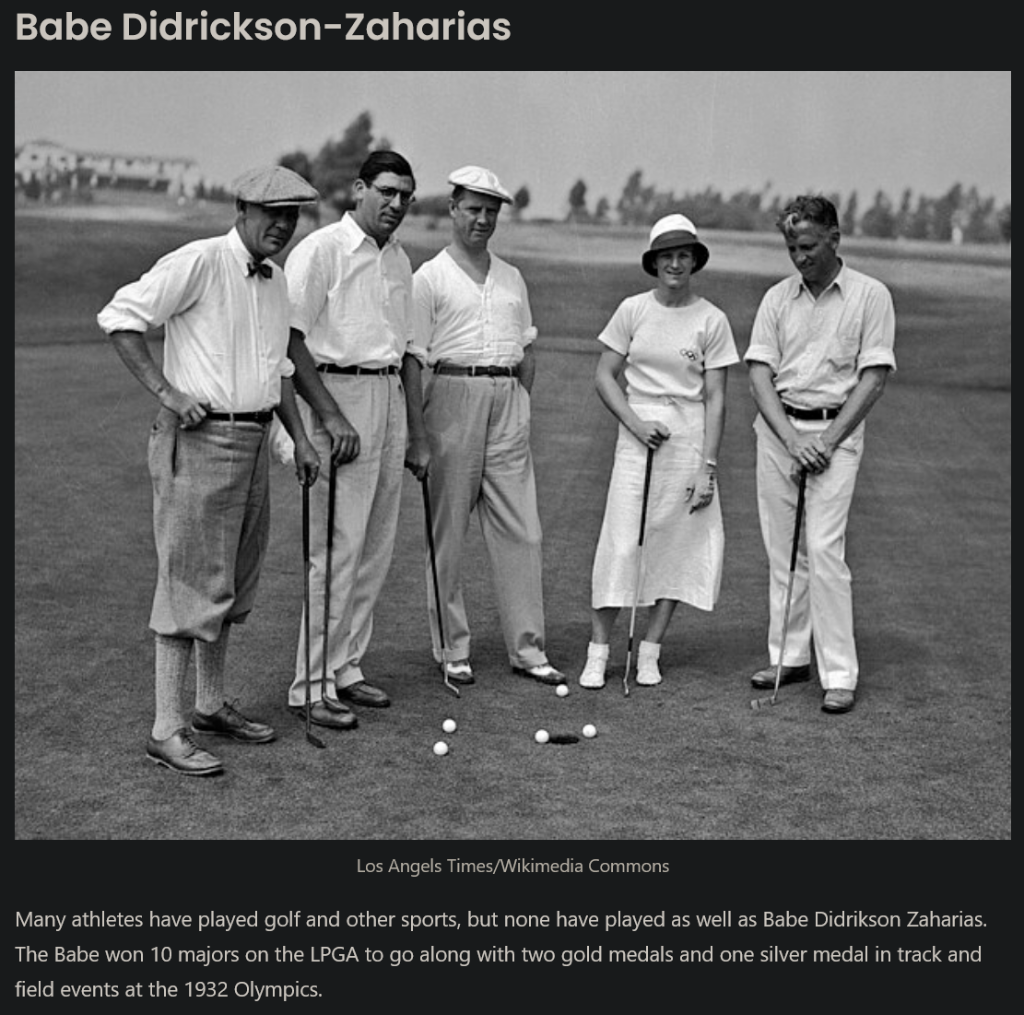 How (Hard) is Golf compared to other sports? - Instruction & Academy ...