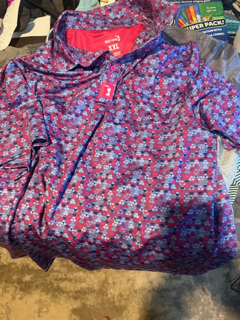 3 shirts for 40 bucks, I'm fat and can't fit into these which was plan ...