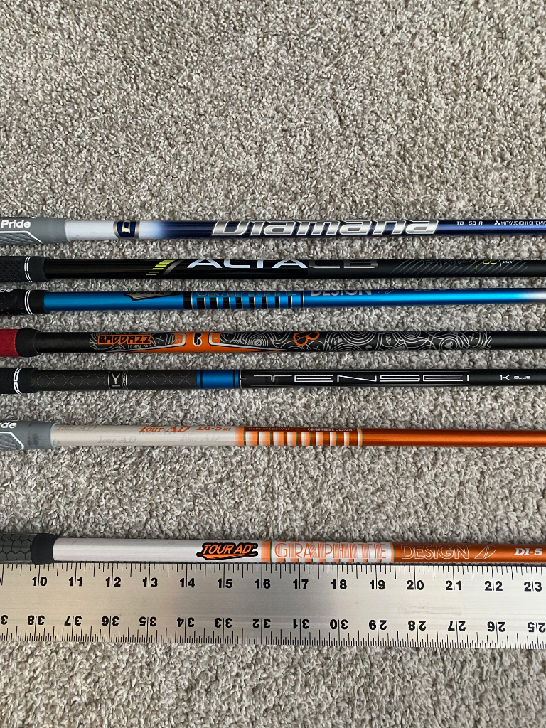 Driver & 3 wood shafts, mostly R-flex - For Sale Archive-For Feedback ...