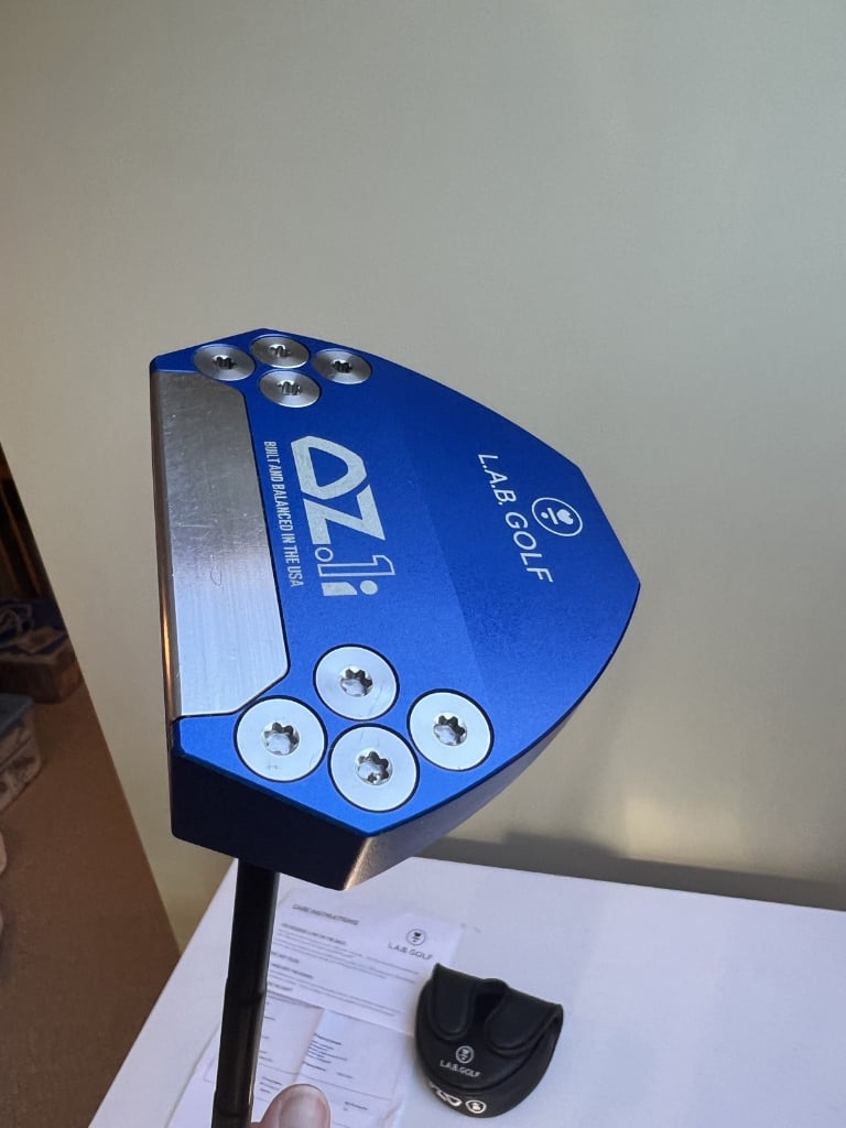 SOLD Blue LAB Oz.1i Putter – 35.5″ - (72° Lie), SuperStroke 2.0 Grip ...