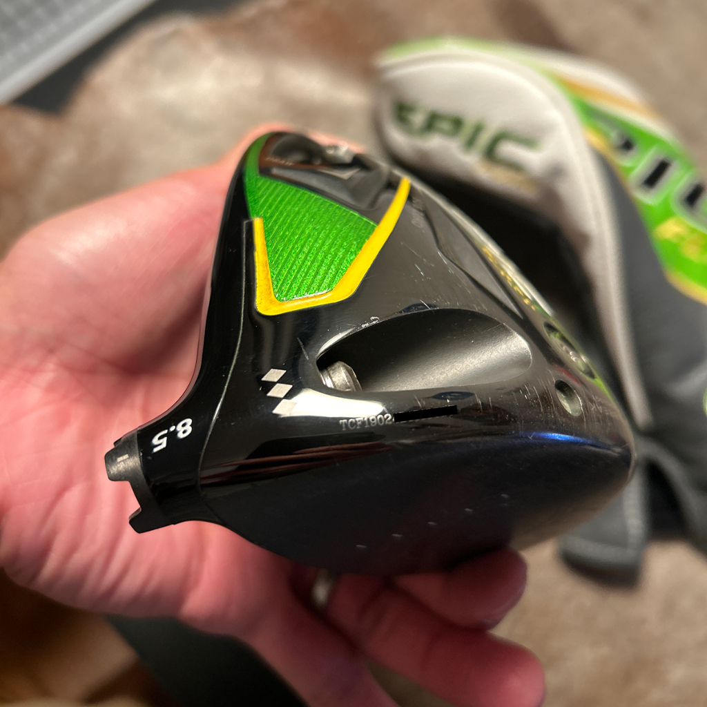 *SOLD* Tour Issue Callie Epic Flash ♦♦♦ Triple Dia Sub-Zero 8.5º Driver ...