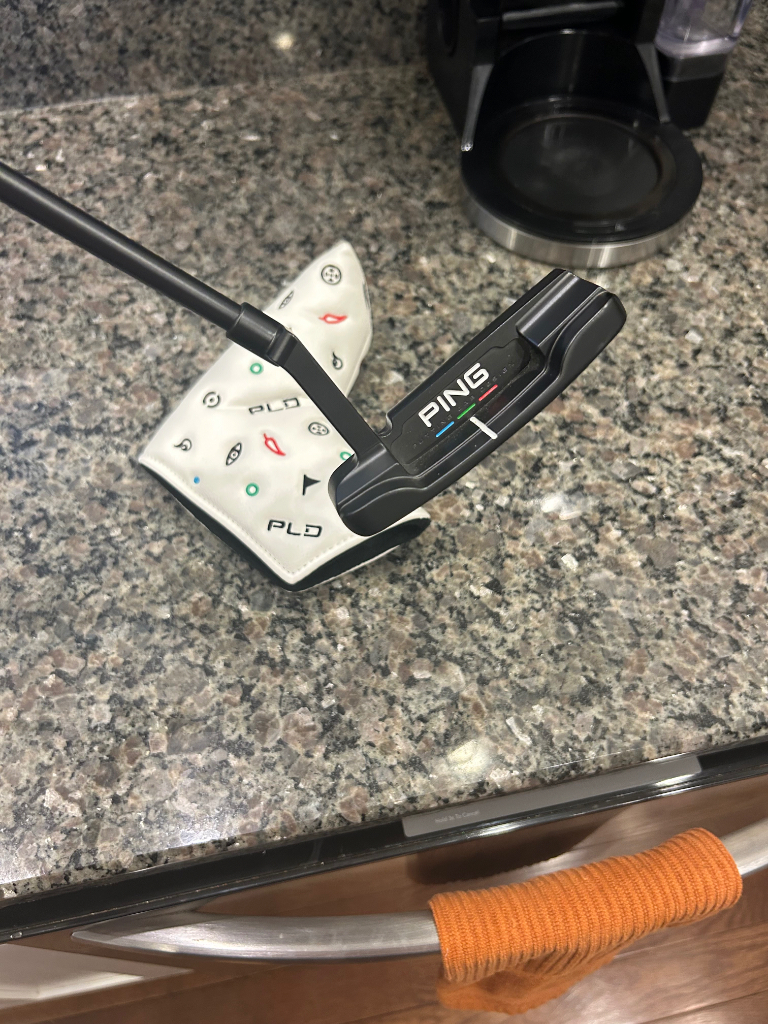 5 putters - Scotty fastback, PLD Anser, LAB Mezz, Bettinardi Kuchar ...