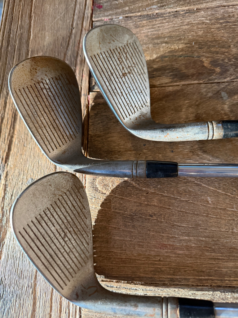 Tour Issue Raw Taylormade MG4 Wedges 50-56-60, Titleist Pro V1 Left Dot ...