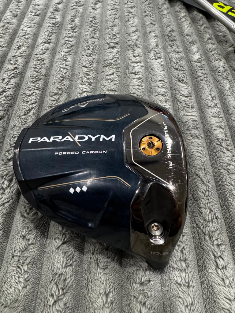 A pair of (triple) diamonds in the rough. Paradym driver and 3 wood ...