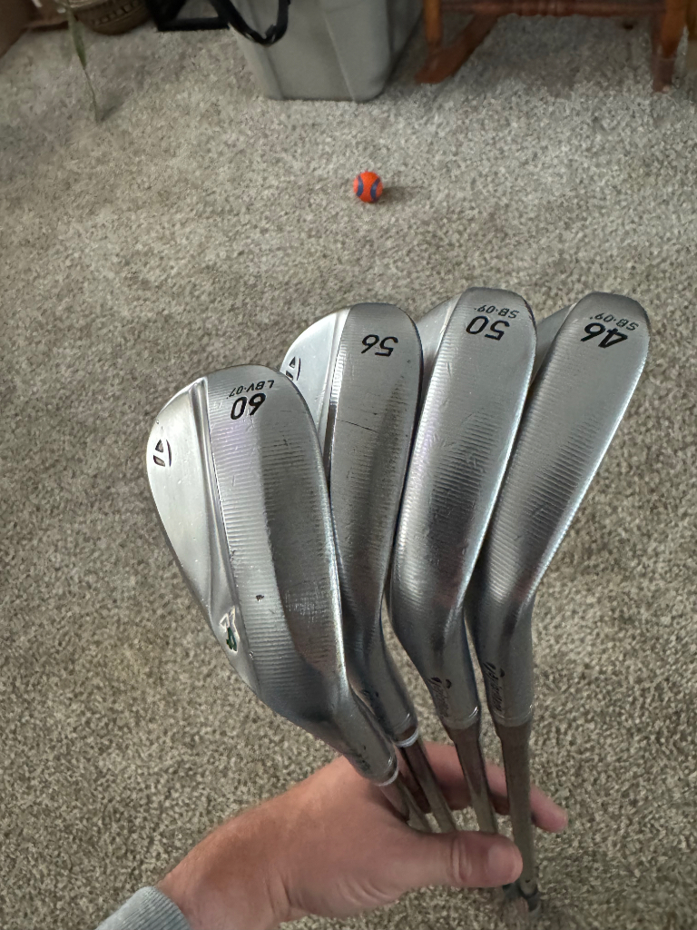 TaylorMade MG4 Wedge Set - 46, 50, 56, 60 Heads Only - For Sale Archive ...