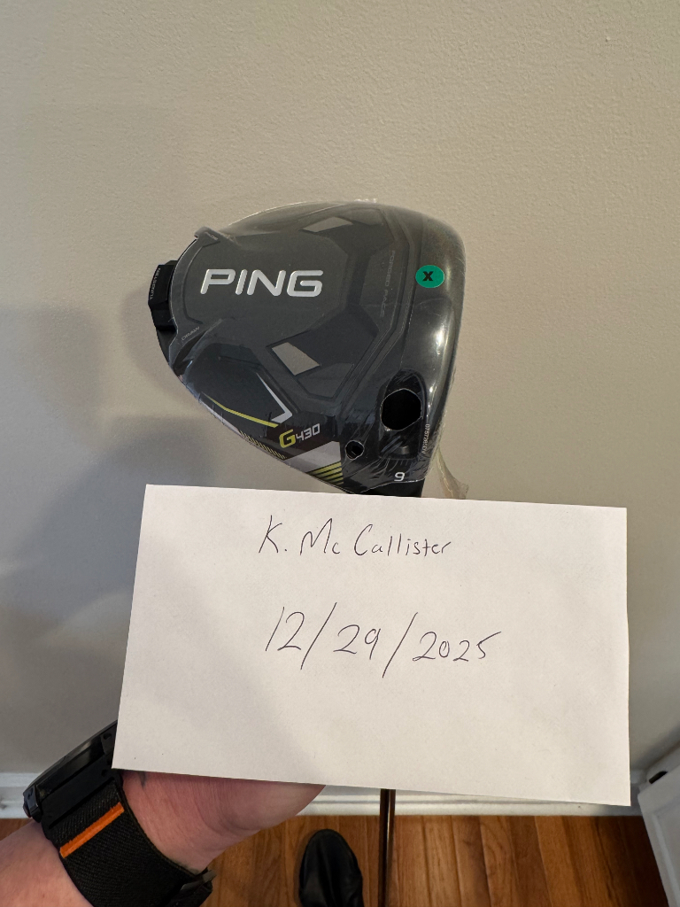 Ping G430 LST 9* Driver New **Sold** - For Sale Archive-For Feedback ...